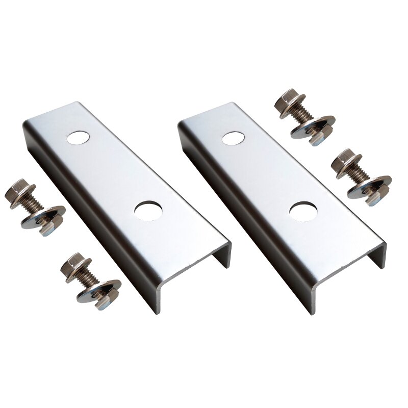 TRANGO 2er-Pack ST-0029 ALU-Profil Verbinder für Alu-Profil 40x40mm ...